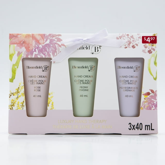 Bloomfield Hand Cream Set, 3 Piece, Adult