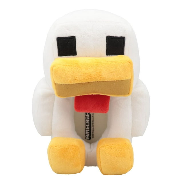 Minecraft Chicken novelty slippers